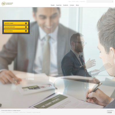 CSAE - Gardiner Roberts LLP - Overview